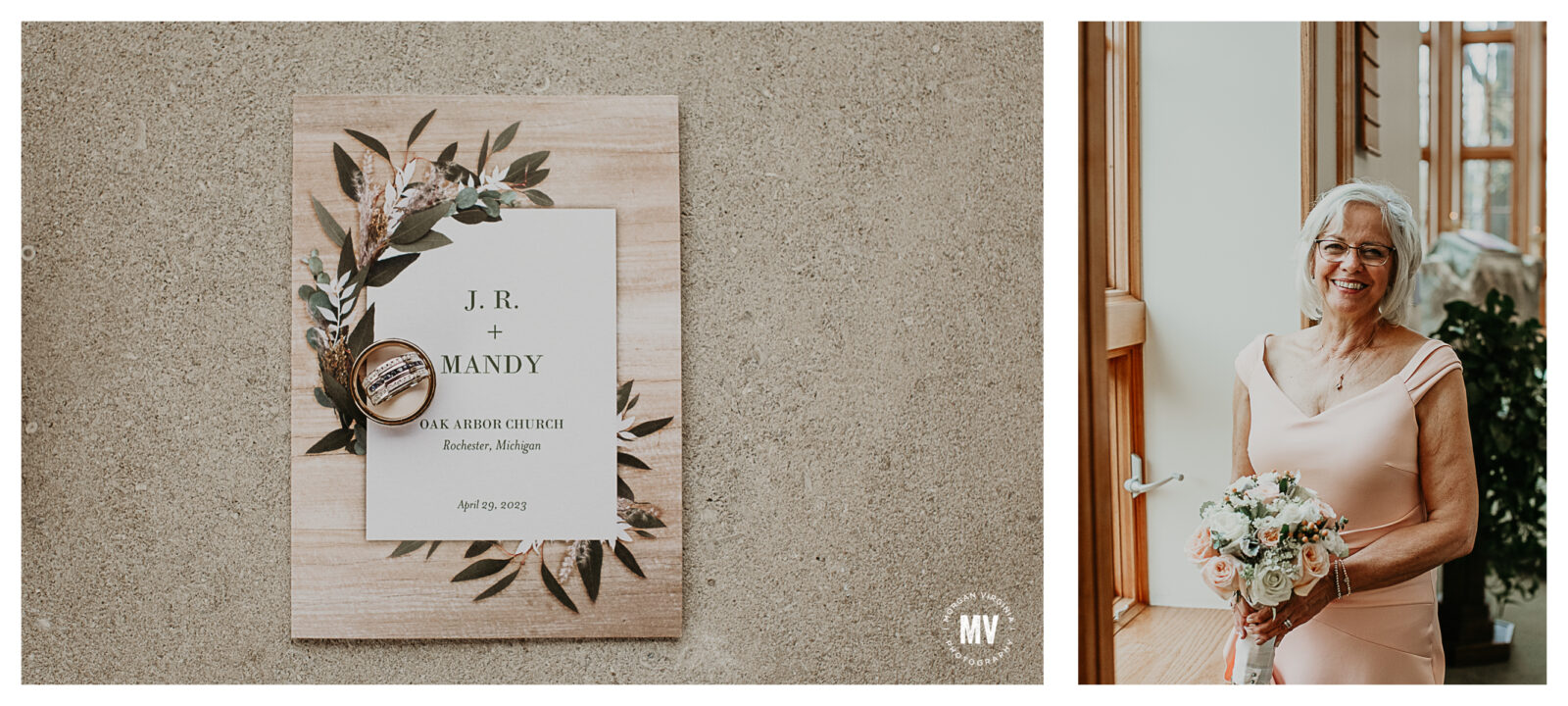 Mandy & JR | Oak Arbor Church – Rochester, Michigan wedding ...