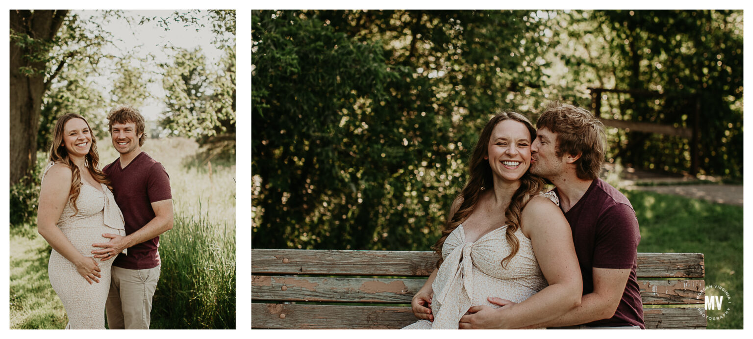 candace and mike | macomb michigan maternity photographer | blog ...
